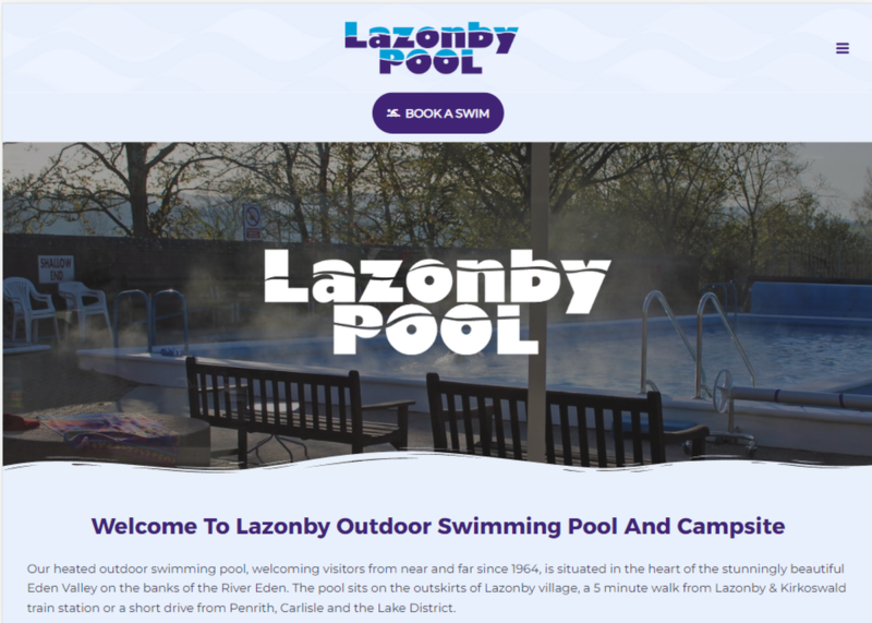 Lazonby Swimming Pool Greystoke Web Design, Penrith, Cumbria